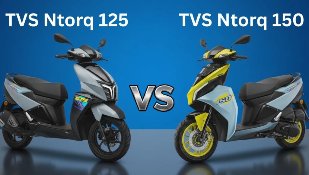 TVS Ntorq 150 Vs TVS Ntorq 125 – Performance, Price & Features Compared ...
