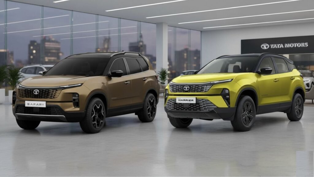 Tata Safari And Harrier Petrol Models Debut December 9 - Urban Auto Zone