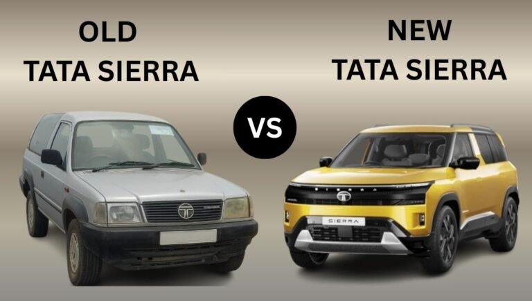 Tata Sierra Old Vs New: A Bold Comeback Story - Urban Auto Zone